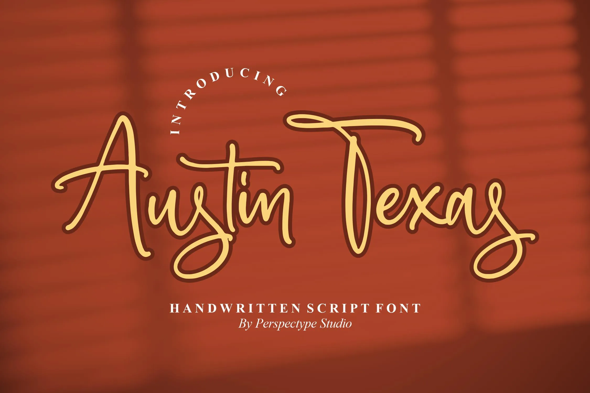 Austin Texas Font | Letterena Studios