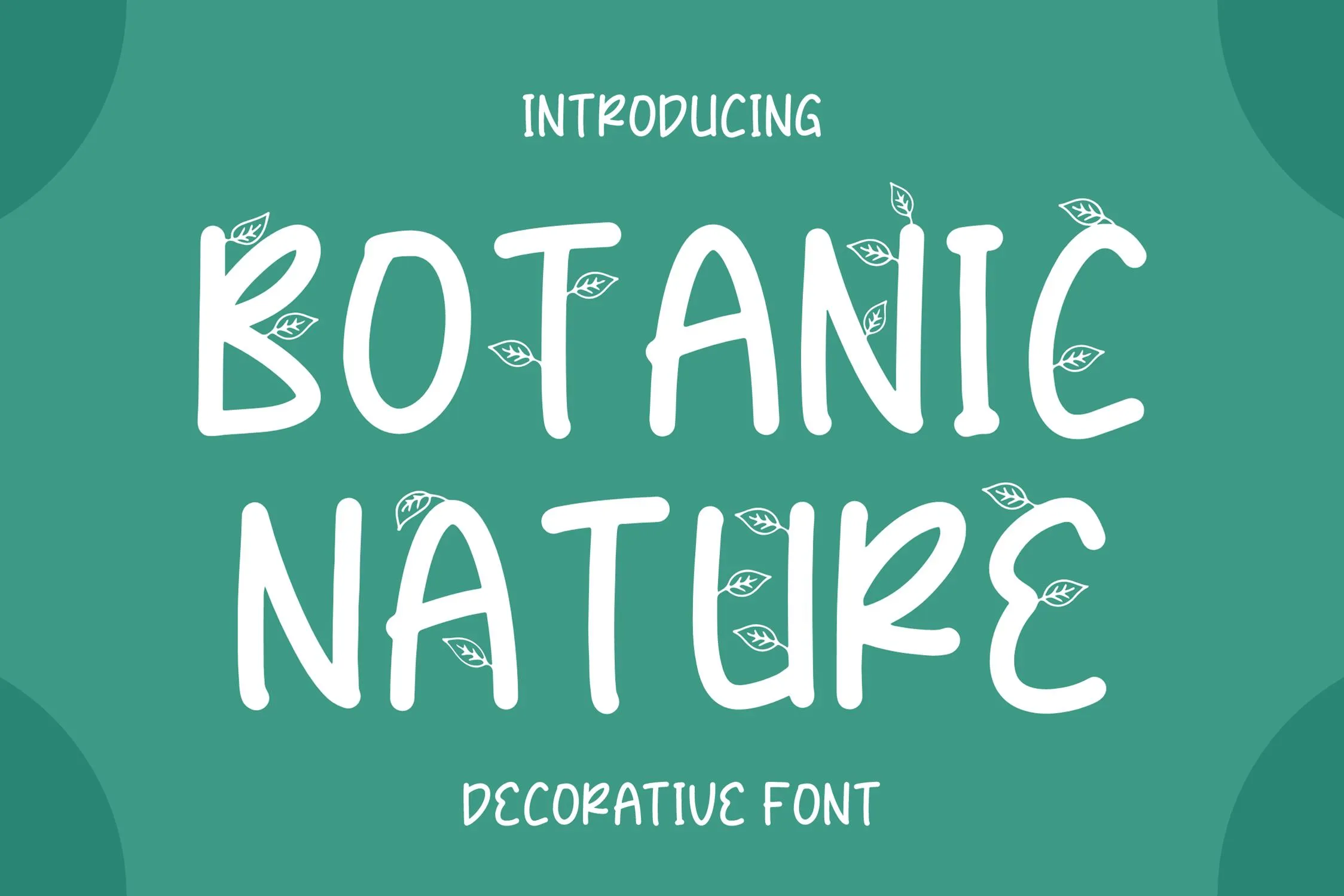 BOTANIC NATURE Font | Letterena Studios