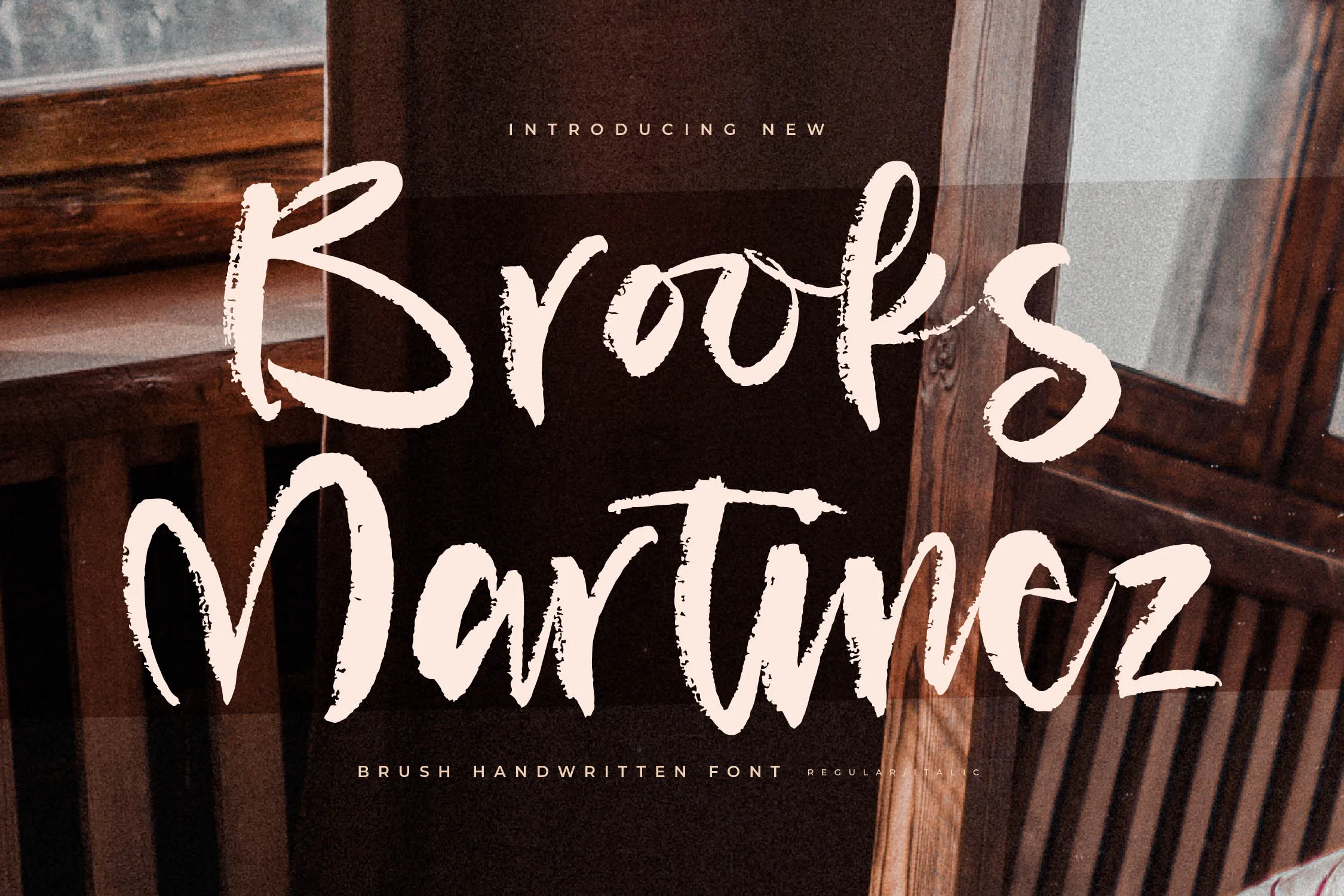 Brooks Martinez - Brush Handwritten Font Font | Letterena Studios