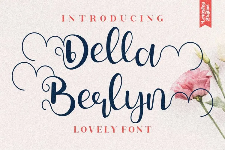 Della Berlyn Font | Letterena Studios