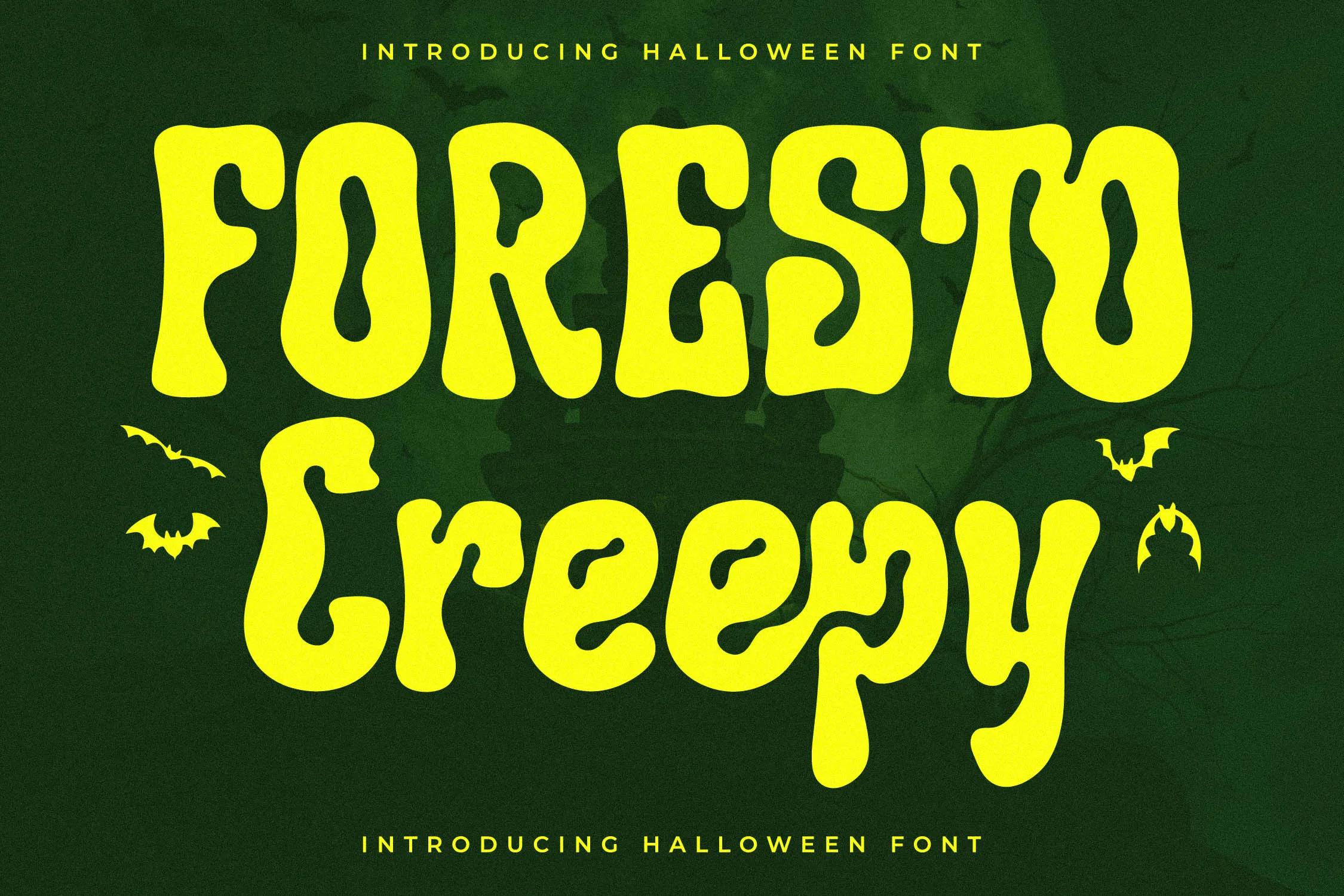 Foresto Creepy Font | Letterena Studios