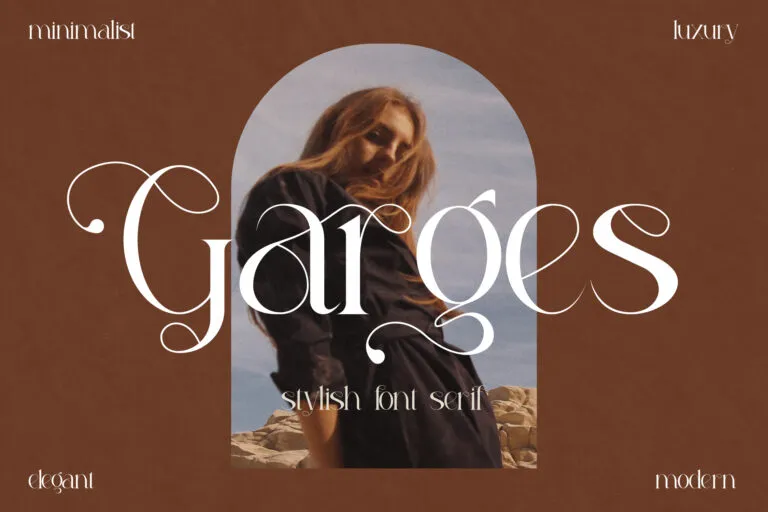 Garges Font | Letterena Studios