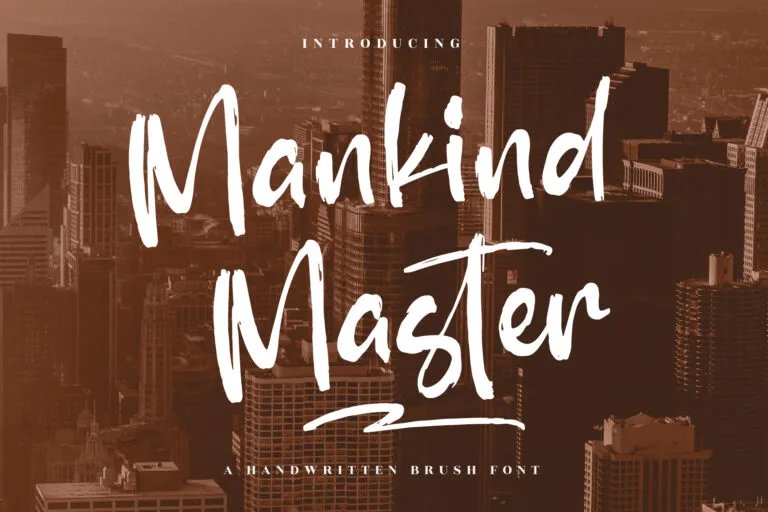 Mankind Master Font | Letterena Studios