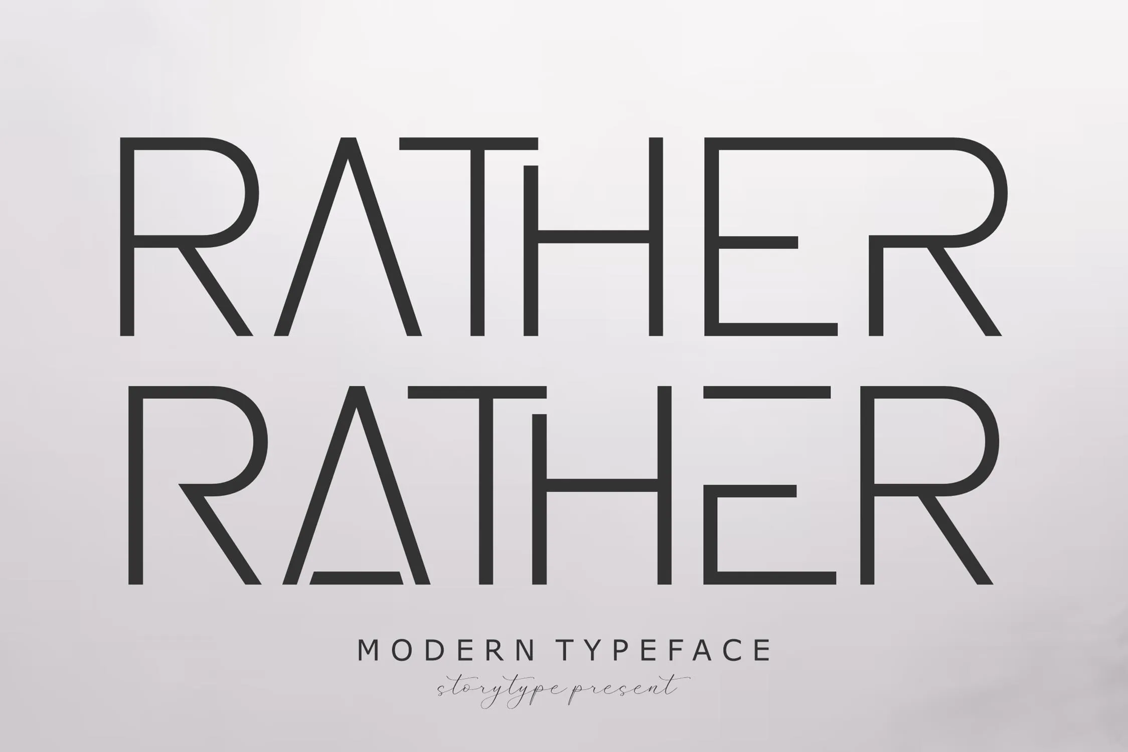 RATHER Font | Letterena Studios